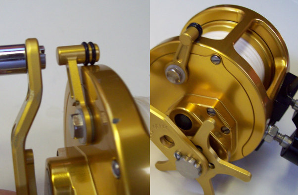 21-66A-BL Lever, Aluminum Eccentric Lever Kit (Custom) (BLUE)